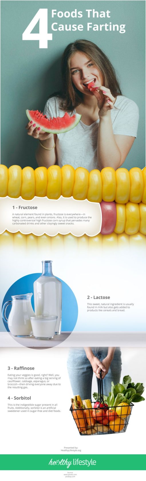 4 Foods That Cause Farting Infographic