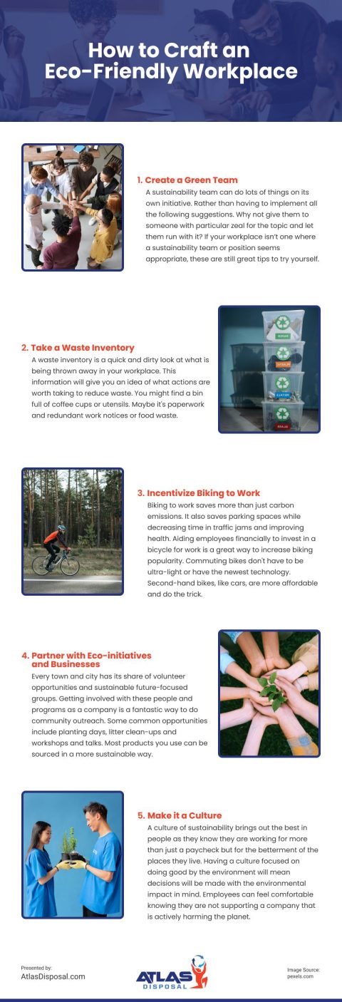 How to Craft an Eco-Friendly Workplace Infographic