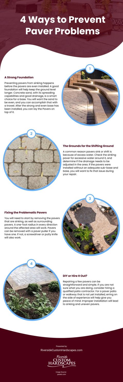4 Ways to Prevent Paver Problems Infographic