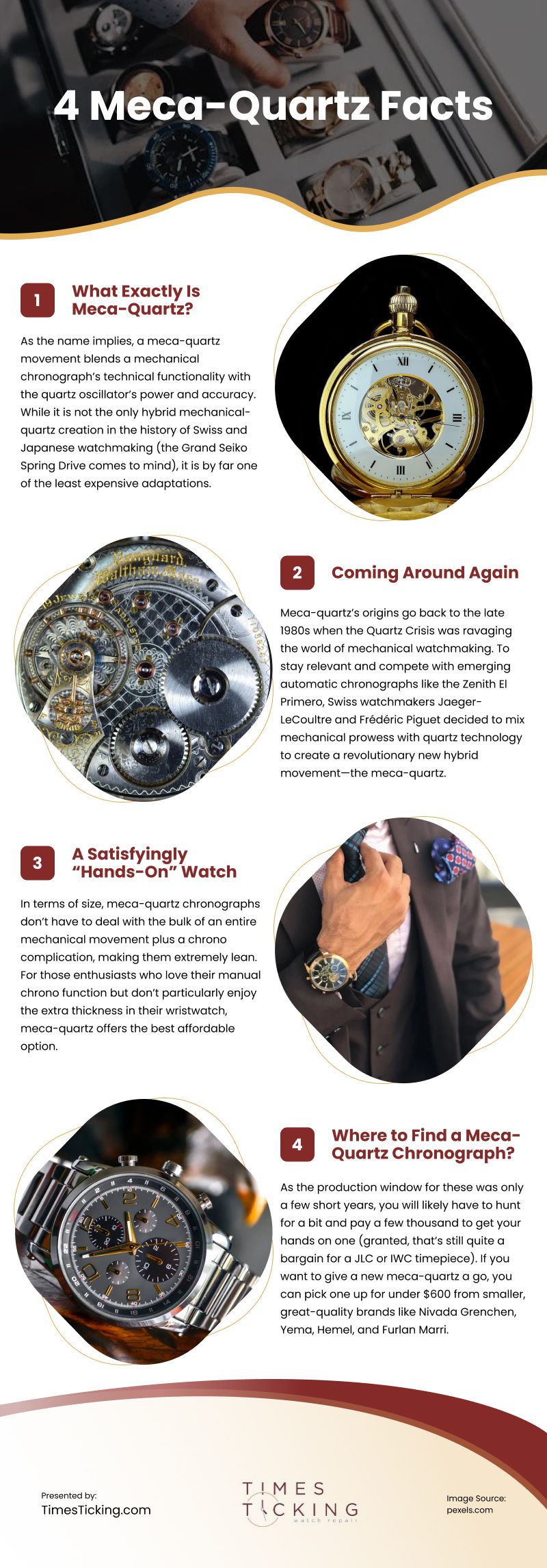 4 Meca-Quartz Facts Infographic