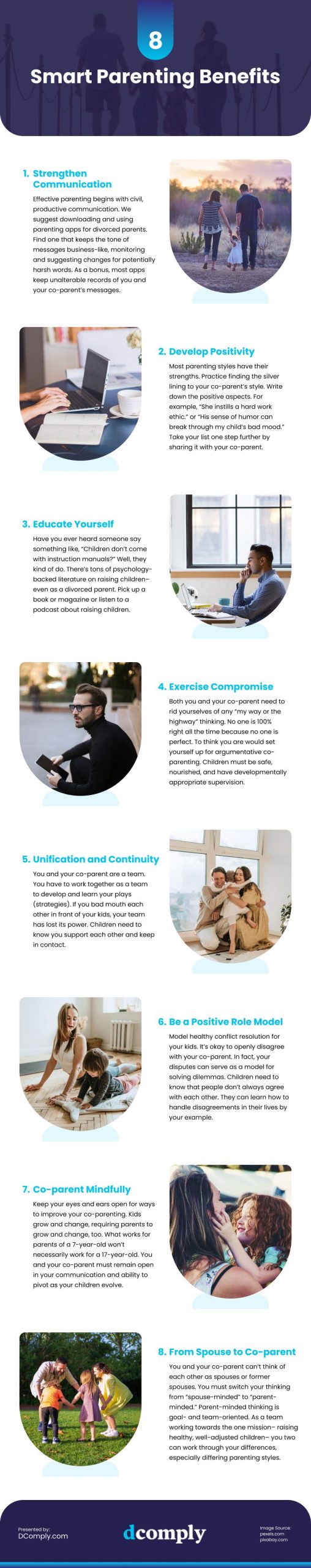 8 Smart Parenting Benefits Infographic